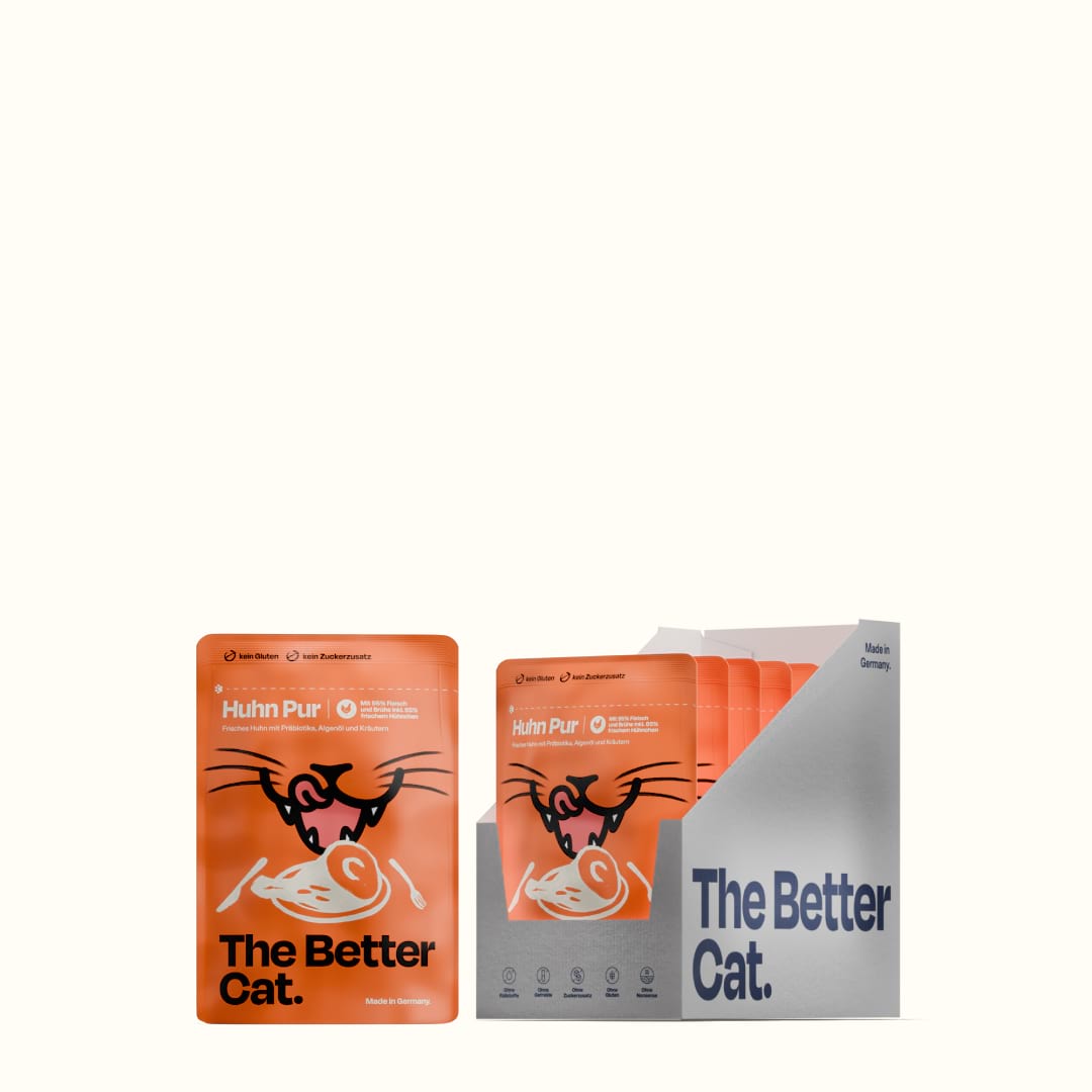 7x85g Monoprotein Huhn Pur Nassfutter – The Better Cat
